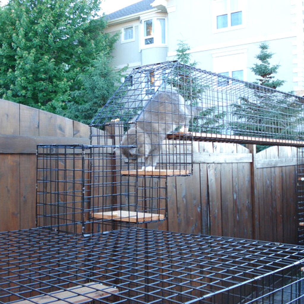 2 Step Catio Stairs - Bottom Right Top Left - Habitat Haven