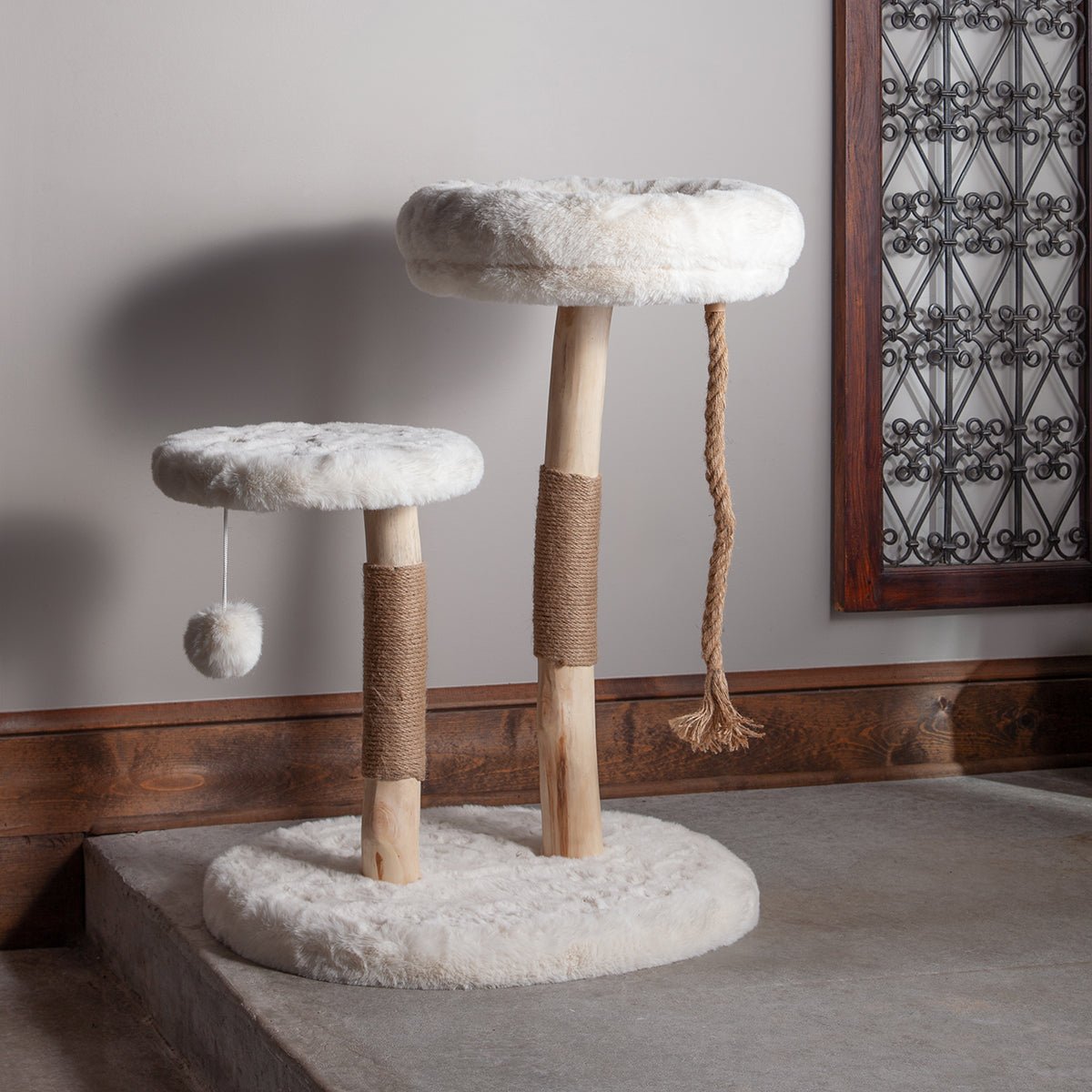 The Oasis Real Wood Cat Tree | Habitat Haven