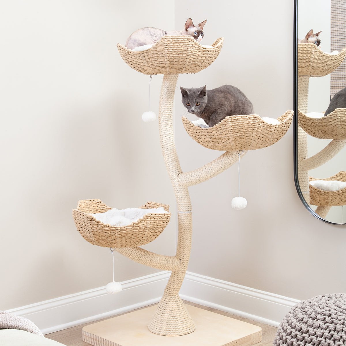 The Sanctuary Cat Tree for Large Cats | Habitat Haven