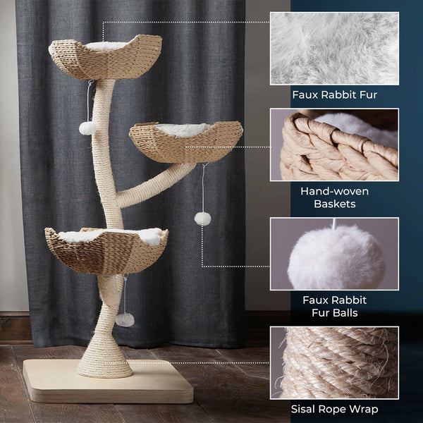 The Sanctuary Cat Tree for Large Cats | Habitat Haven
