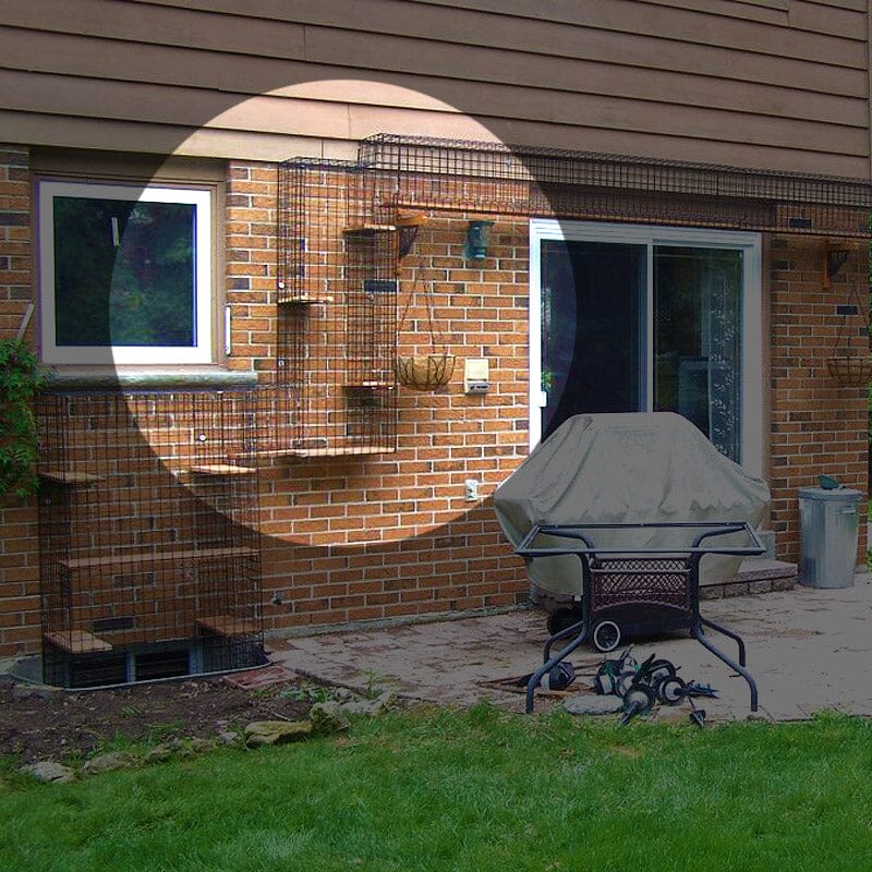 Catio Tower - Front Top Mid & Front Bottom Mid Dual Entry/Exit Point ...