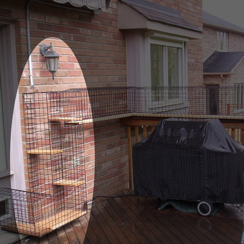 Catio Tower - Front Top Mid & Front Bottom Mid Dual Entry/Exit Point ...